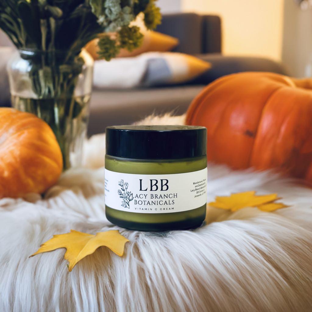 Vitamin C Cream for aging skin, spots, dryness, and redness – Lacy ...
